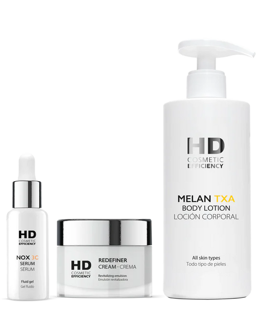 MELAN TXA BODY LOTION. Unifiying and depigmenting daily body care