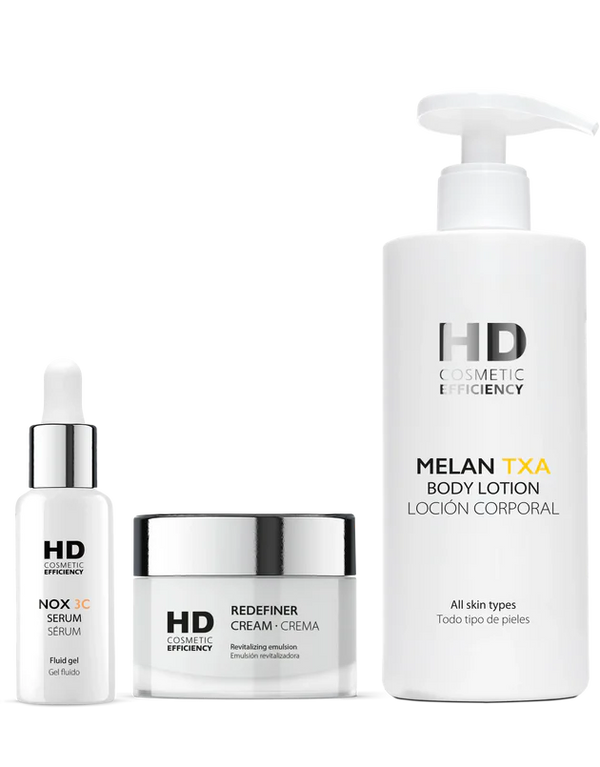 MELAN TXA BODY LOTION. Unifiying and depigmenting daily body care